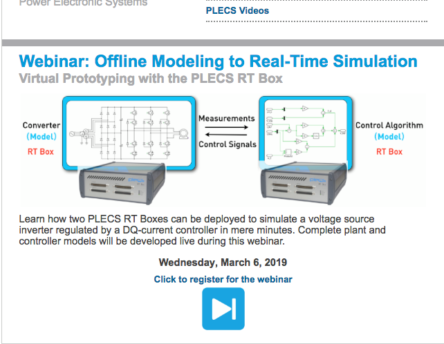 PLECS – 3/6 Webinar & Workshop | 翹慧事業股份有限公司